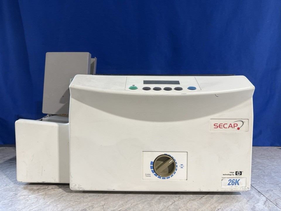 Bryce 26K Secap Inkjet Address Envelope Printer - Powers On - Read ...