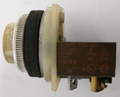 Square D 9001 Type KA1 Contact Block With Pushbutton | eBay