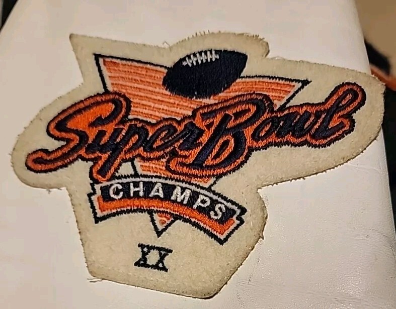 DeLONG 80s Chicago Bears 1985 Super Bowl XX Varsity Jacket Sz 42 ...