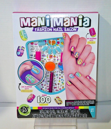 Mani Mania Fashion Nail Salon Design Kit Brand New 810028217768| eBay