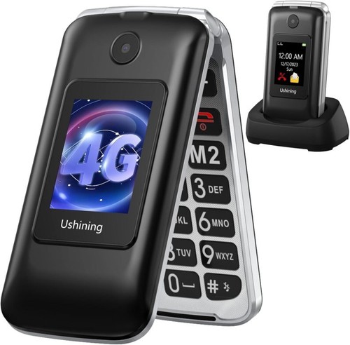 4G Senior Mobile Phone without Contract Folding Mobile Phone Large ...