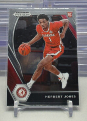 Herbert Jones 2021 Panini Prizm Draft Picks Rookie RC #33 Alabama 4-B ...