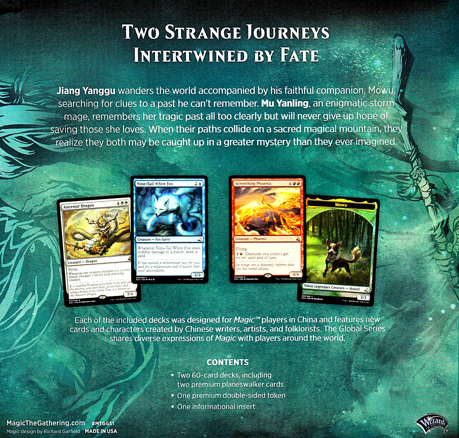 Jiang Yanggu & Mu Yanling Global Series Magic MTG Double Deck NEU & OVP ...