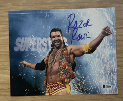 RAZOR RAMON SIGNED WWE WCW NWO8X10 PHOTO BAS BECKETT | eBay