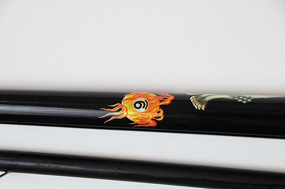 Silver/ Green Lions Pool Cue, Billiards Custom Graphite Cue FREE ...