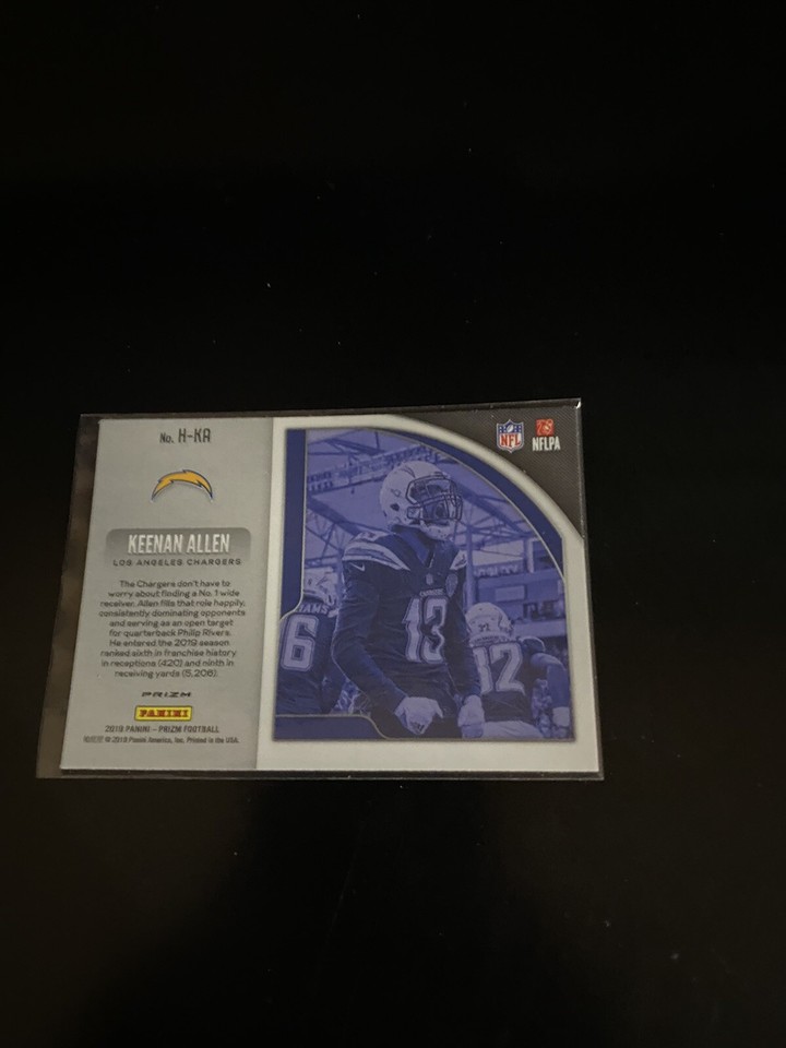 Keenan Allen 2019 Hype Green Prizm football card Chargers | eBay