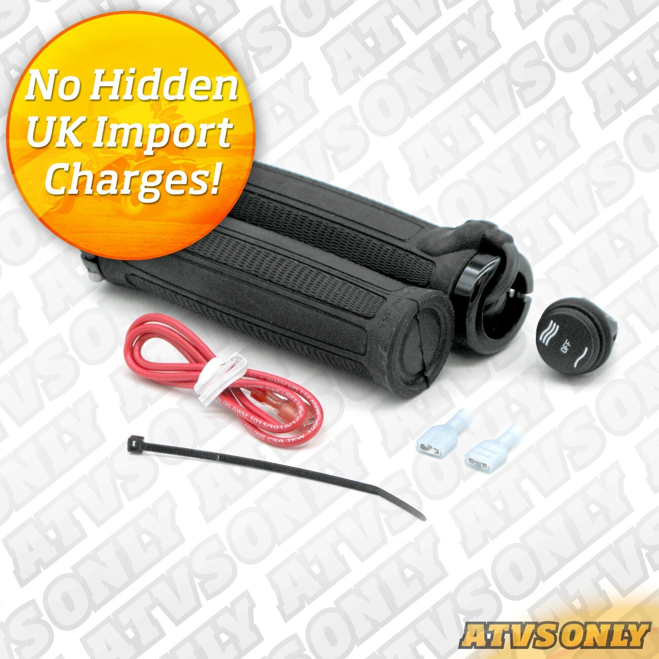 King Quad 750 Symtec Heat Demon Heated Grip 215049 ATV Quad Hand Warmer ...