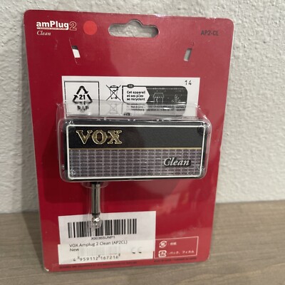 Vox amPlug 2 Clean Headphone Guitar Amplifier | eBay