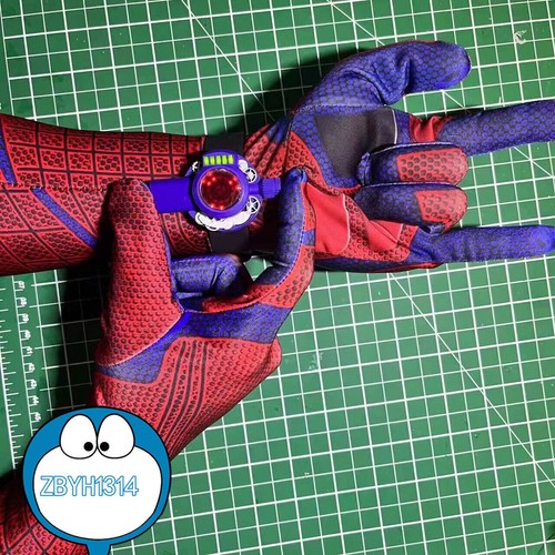 The Amazing TASM Spider-Man LED Web Shooter Infrared Laser Cosplay ...