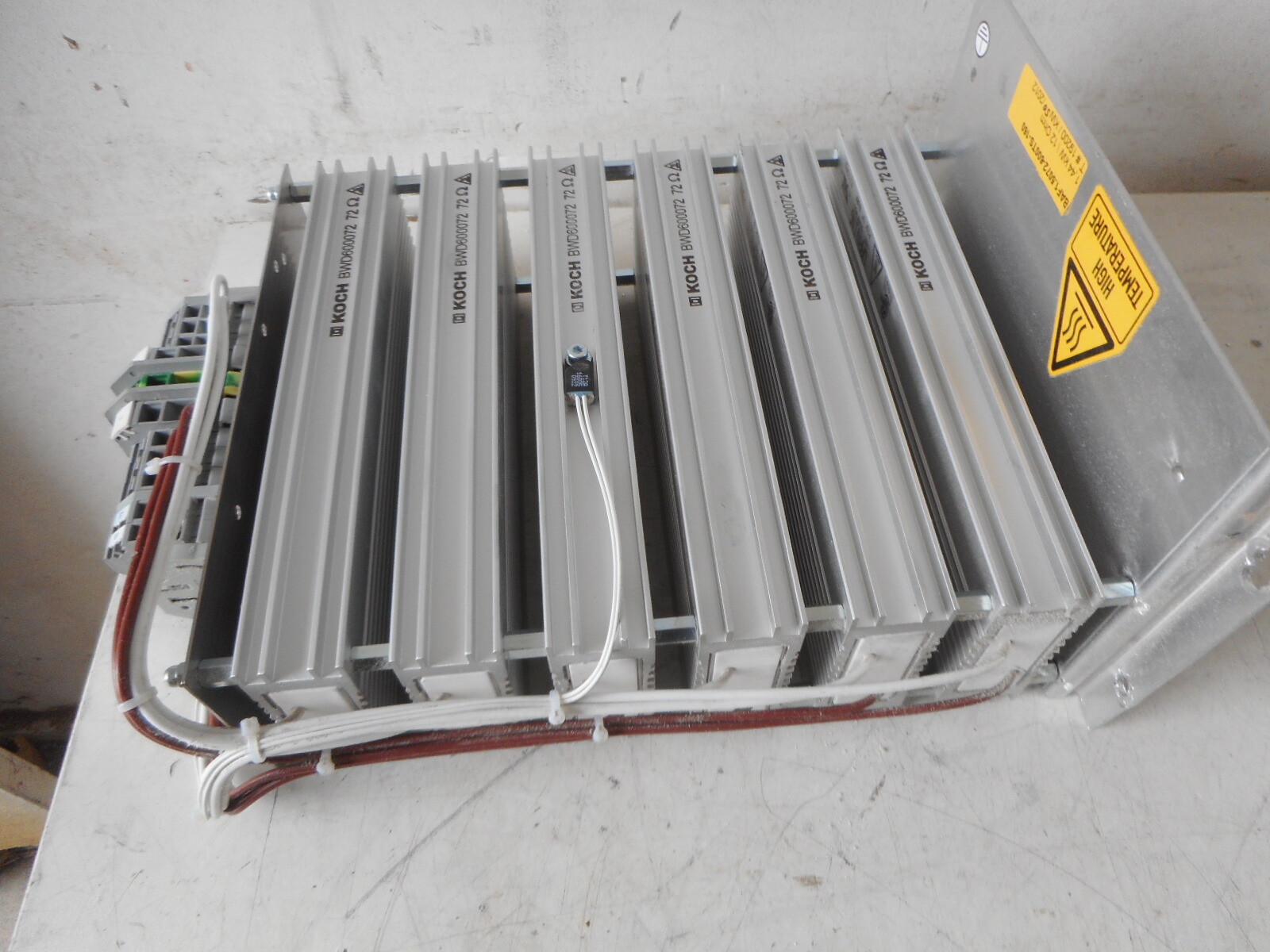 KOCH -- BAF Modular Brake Resistor -- 1.4kW 12Ohm -- BAF1.5072-600TS ...