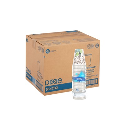 Dixie PerfecTouch 12 Oz Insulated Paper Hot Coffee Cup by GP PRO ...