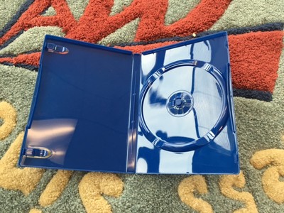 100 GLOSSY TRANSLUCENT BLUE SINGLE DVD CASES PS2 GAME CASES BL71PS2 ...