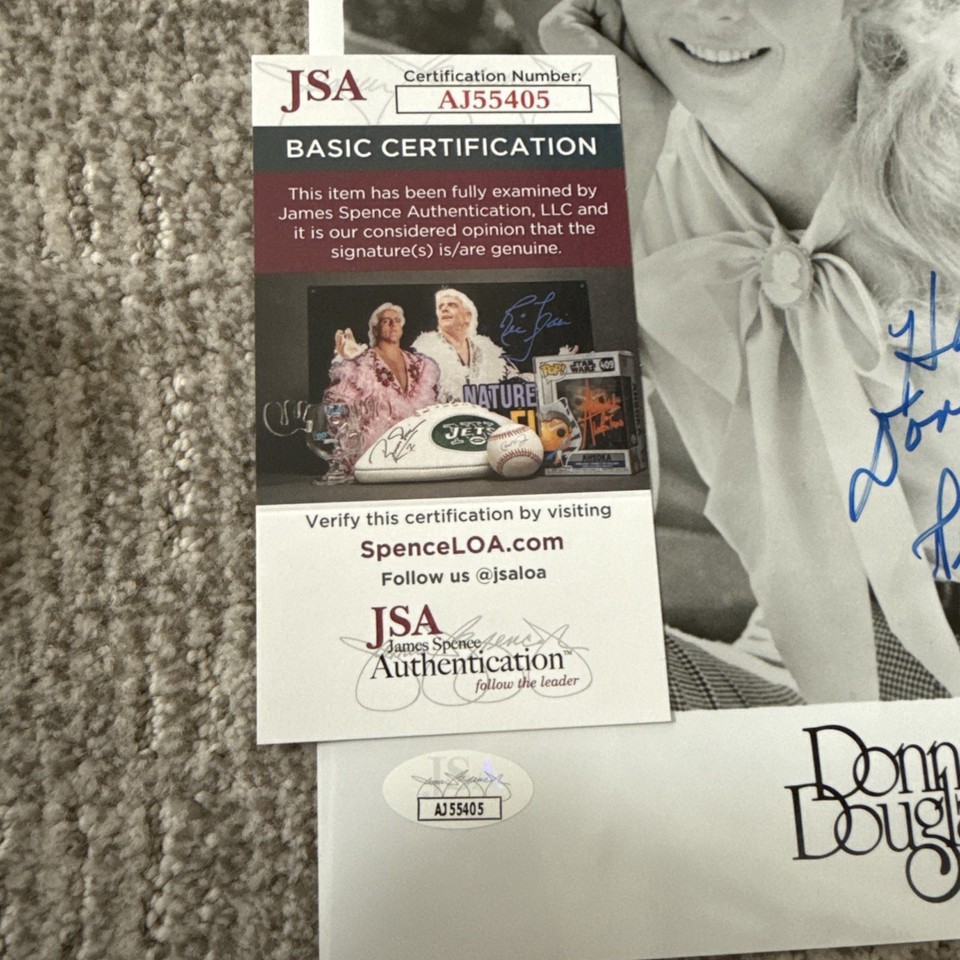 Donna Douglas Autograph SIGNED 8x10 PHOTO JSA COA Beverly Hillbillies ...