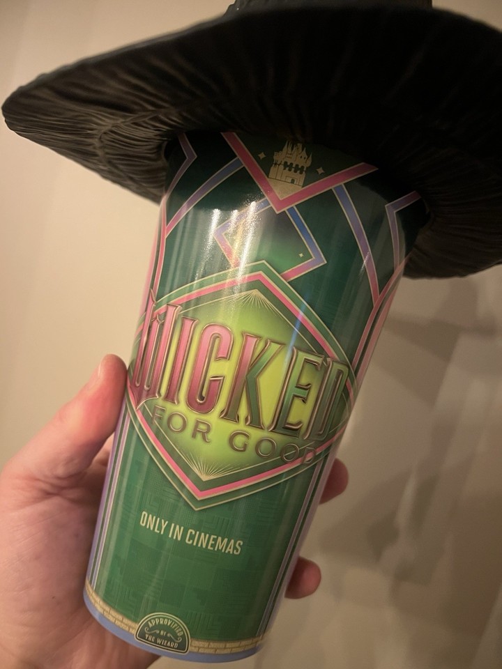 Wicked For Good Cineworld Popcorn Bucket and Cups - New - X3 Items ...