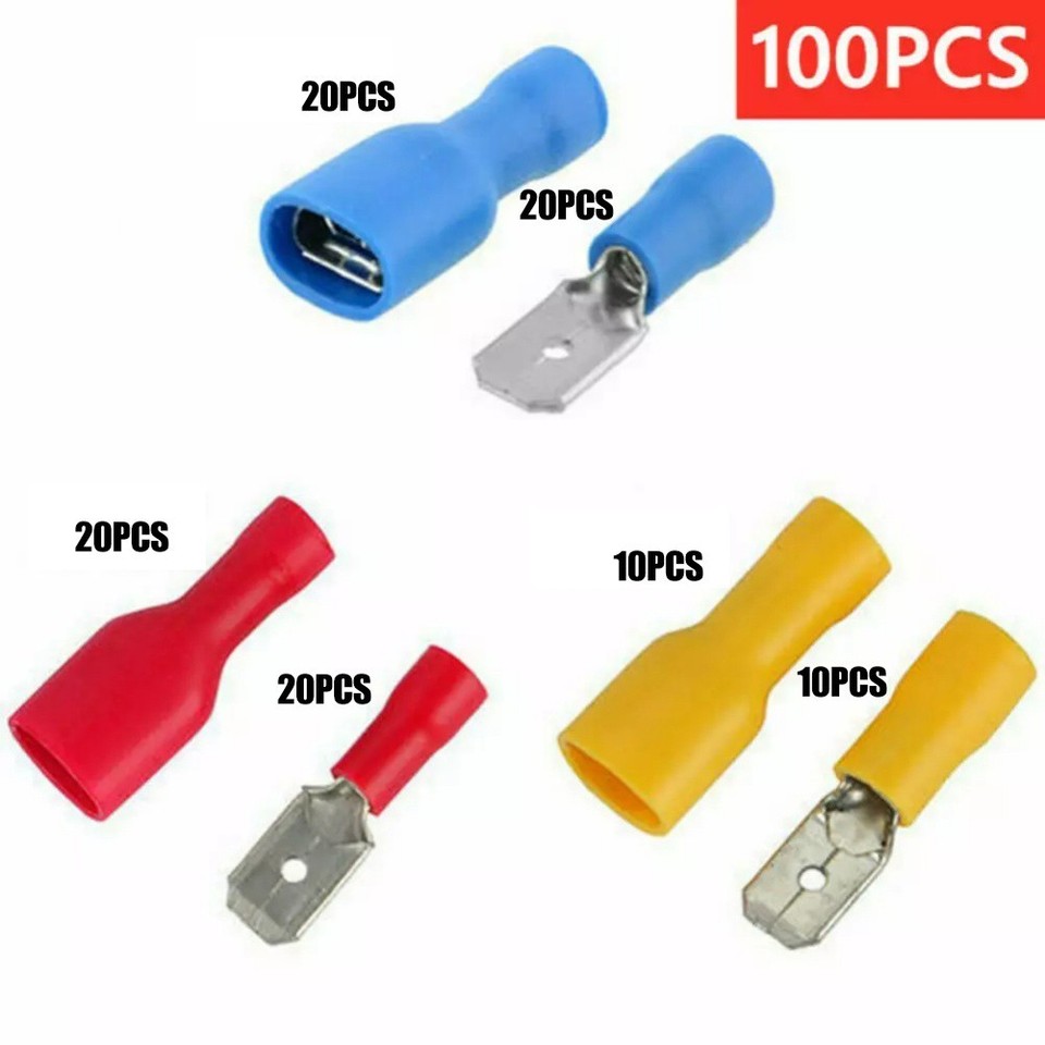 Improve Electrical Connections Insulated Female Male Docking Wire ...