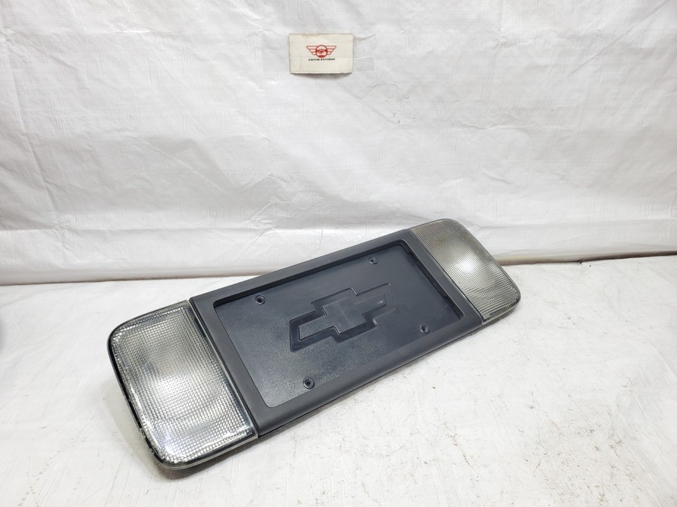 2003-2006 Chevy SSR Rear License Plate Bracket Finish Panel Reverse ...