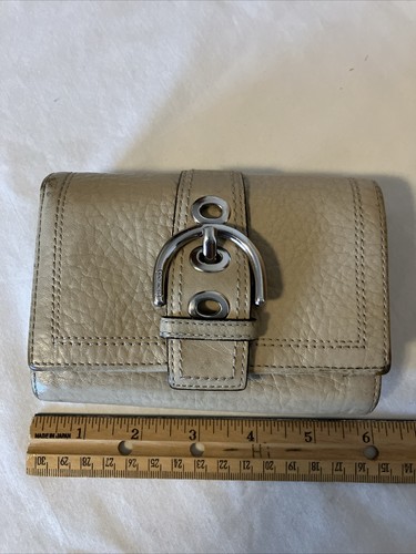 vintage coach bifold snap - Gem