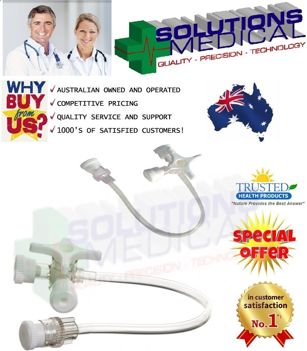 Stop Cock 3 Way With 10cm Extension Tube Bd Connecta Luer Lock Sterile ...