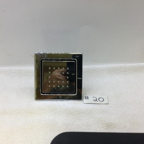 (5) Kohler K-8003-CP WaterTile Square Adjustable body Sprayer Polished ...