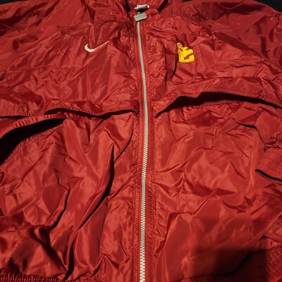 NIKE Team Issued USC Trojans Windbreaker Zip Track Sport Jacket XXL ...