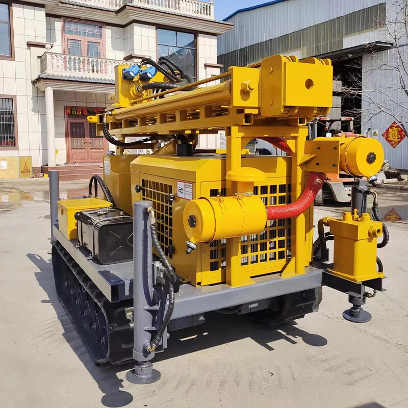 Moderate price well digging machine 200m deep water well drill rig ...
