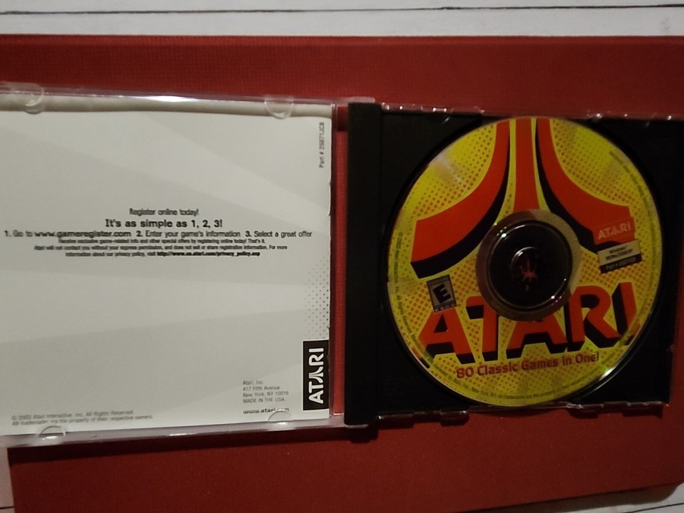 Atari 80 Classic Games in One PC CD Rom Computer Video Game Rated E | eBay