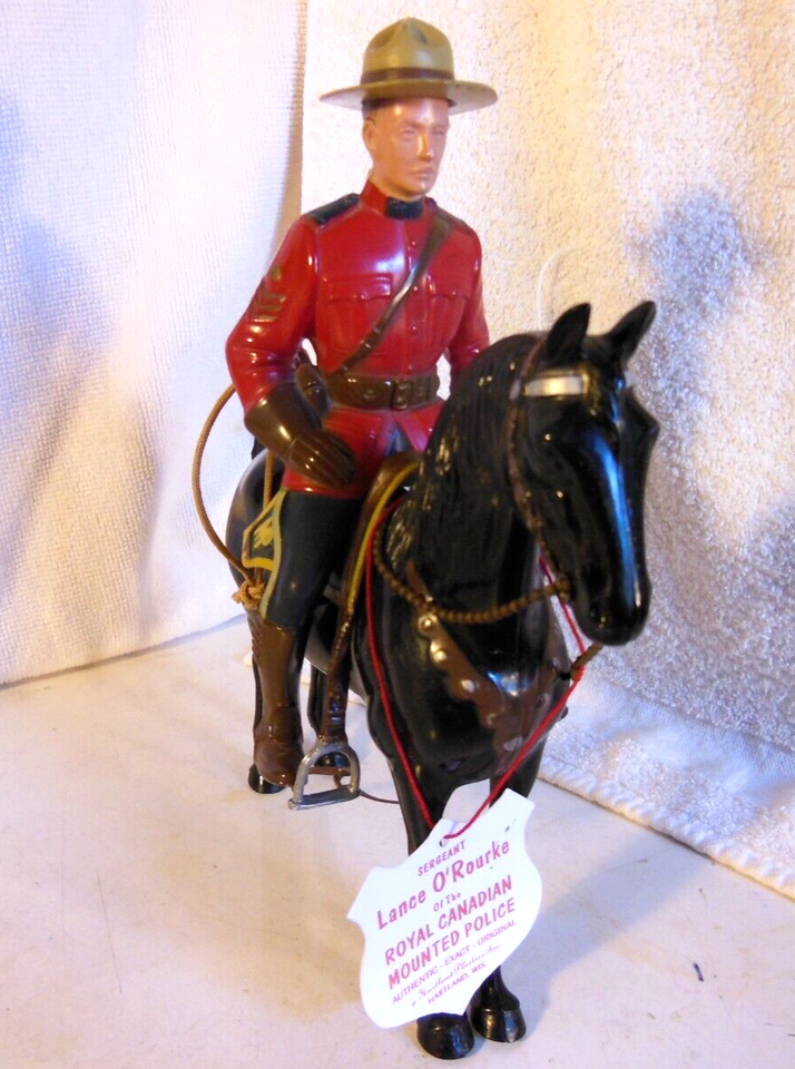 1950's.Lance O'Rourke Hartland western series Mountie Complete + custom ...