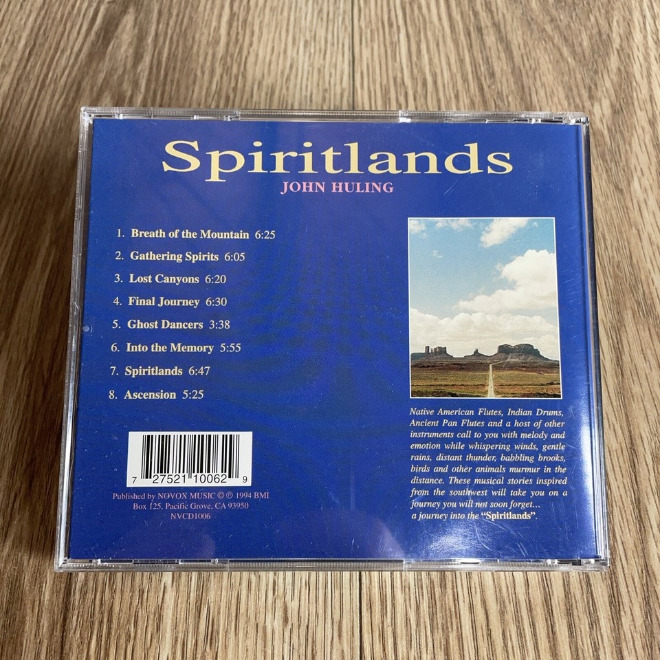 Jon Huling Spiritlands (1994 Novox Music) Original Audio CD | eBay