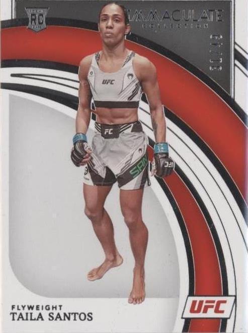 2022 Panini Immaculate Collection UFC - Taila Santos #73 /49 (RC) for ...