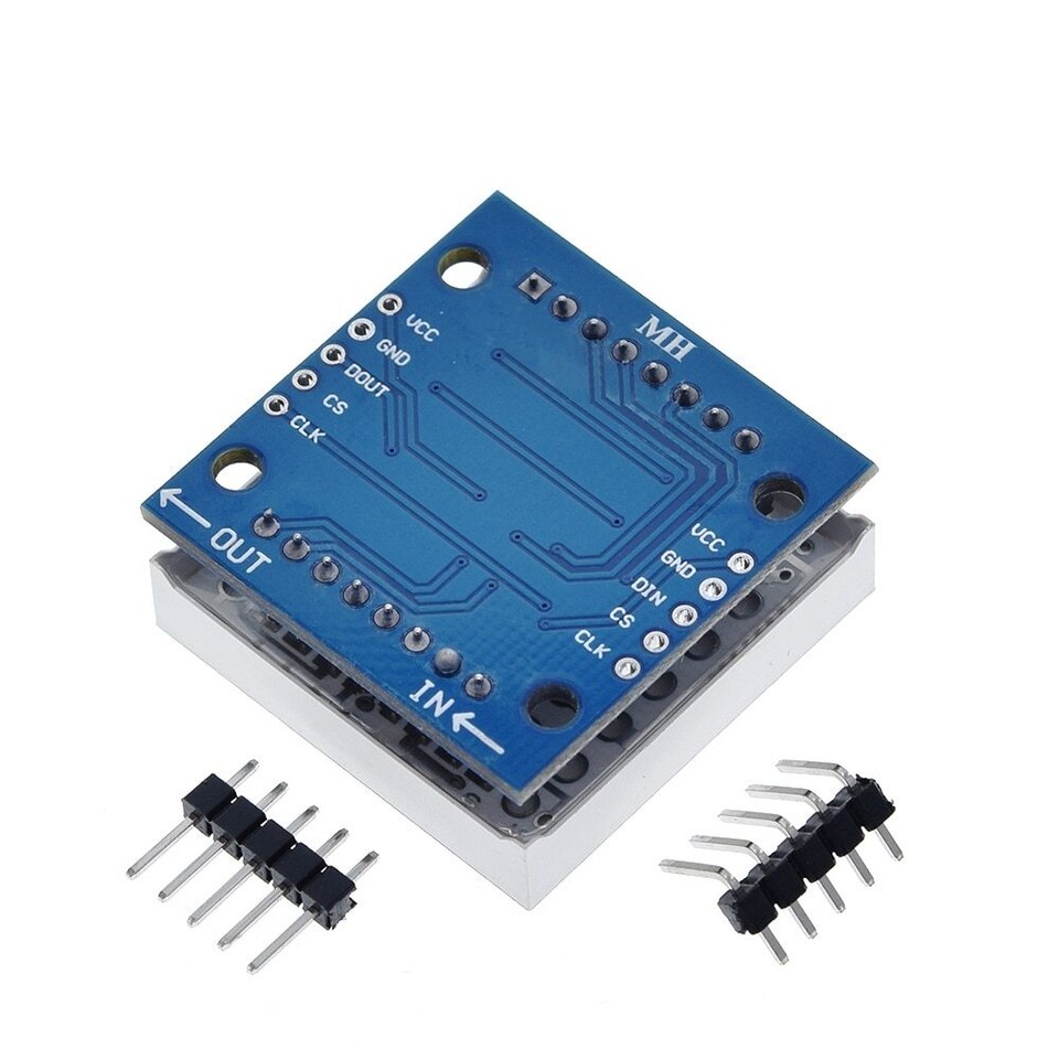 8x8 GREEN dot matrix 8*8 led display MAX7219 module for Arduino DIY ...