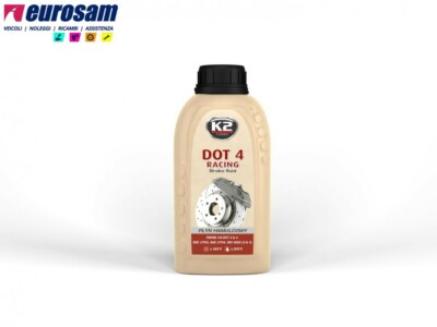Huile Freins Embrayage Dot 4 Racing 250 ML 325° K2 Fmvss 116 Dot 3/4 ...