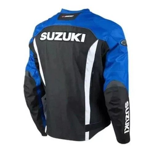 Suzuki Motorcycle Leather Jacket Motorbike Racing/Riding Biker Jackets ...
