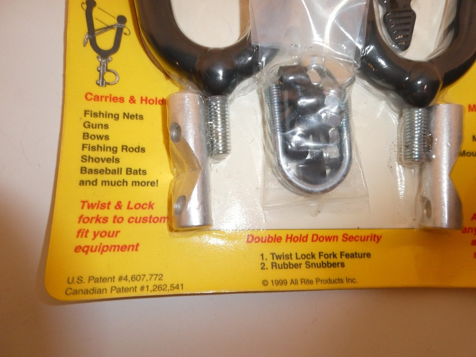 Pack Rack Gun & Bow Rack Mounts for ATVs and Bikes Model PR1 ALL RITE'S ...