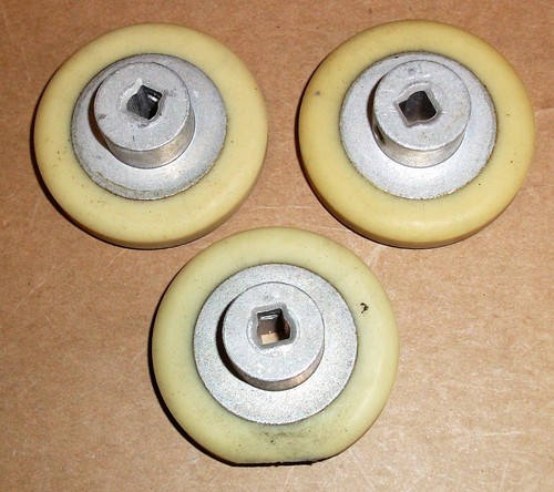 XEROX 5090 PRINTER PART 600K07301 NEW SET OF 3 ROLLERS 1 DAMAGED AS ...