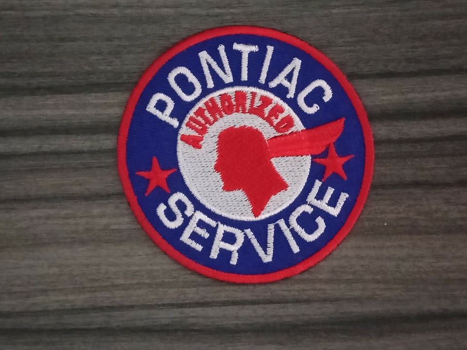 3pcs Pontiac Service Motor Car Racing Iron on Patch Embroidered Sewn on ...