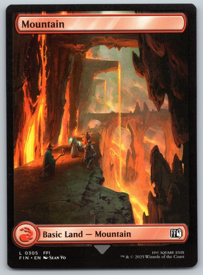 Magic Final Fantasy Basic Lands Complete Set of 15 - Full Art Land - MTG - NM | eBay