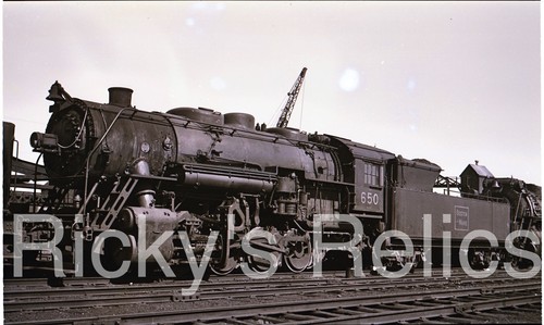 Boston Maine B&M Steam Loco #650 0-8-0 Boston MA 1948 H-3a 1 Original ...