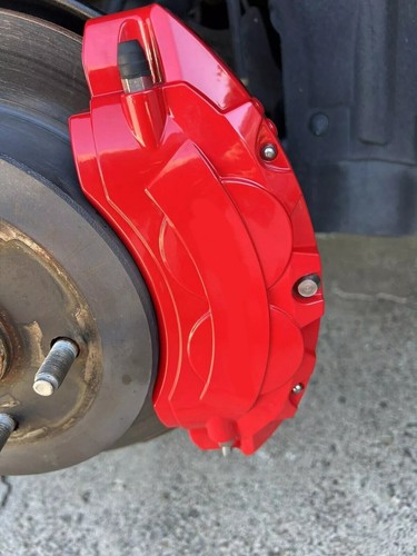 4PCS For Lexus Red Caliper Covers Front&Rear Aluminum Alloy Powder ...