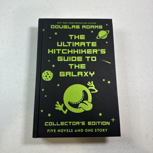 THE ULTIMATE HITCHHIKER'S GUIDE TO THE GALAXY Douglas Adams Deluxe ...