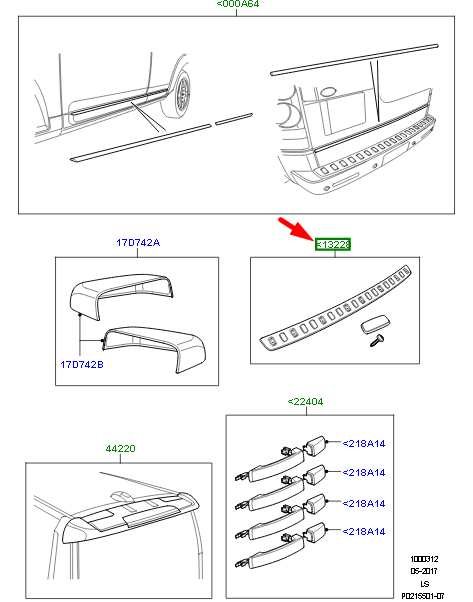 Land Rover Discovery 3 & Discovery 4 Stainless Rear Bumper Treadplate ...