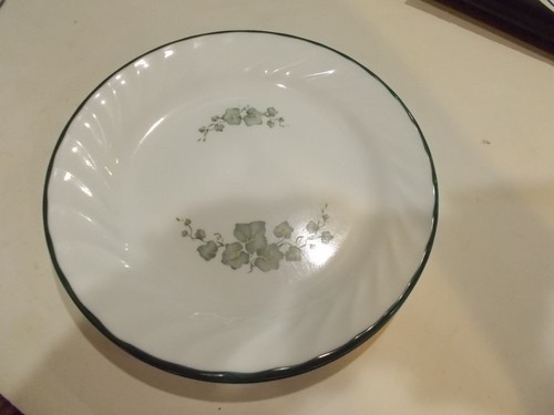 Corelle CALLAWAY IVY Pattern Set of 2 Dessert Bread Plates 7.25" GREEN ...