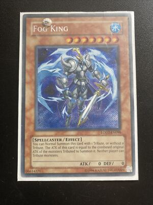 YuGiOh Fog King Secret Rare LODT-EN098 Unlimited Ed American Print | eBay