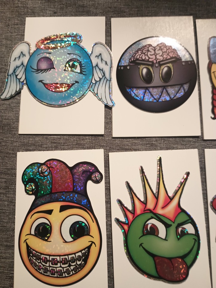 2003 Ultra Smileys Vending Machine Stickers (Complete Set) | eBay