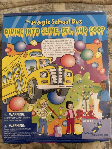 The Magic School Bus Diving Into Slime Gel And Goop Craft Kit ...