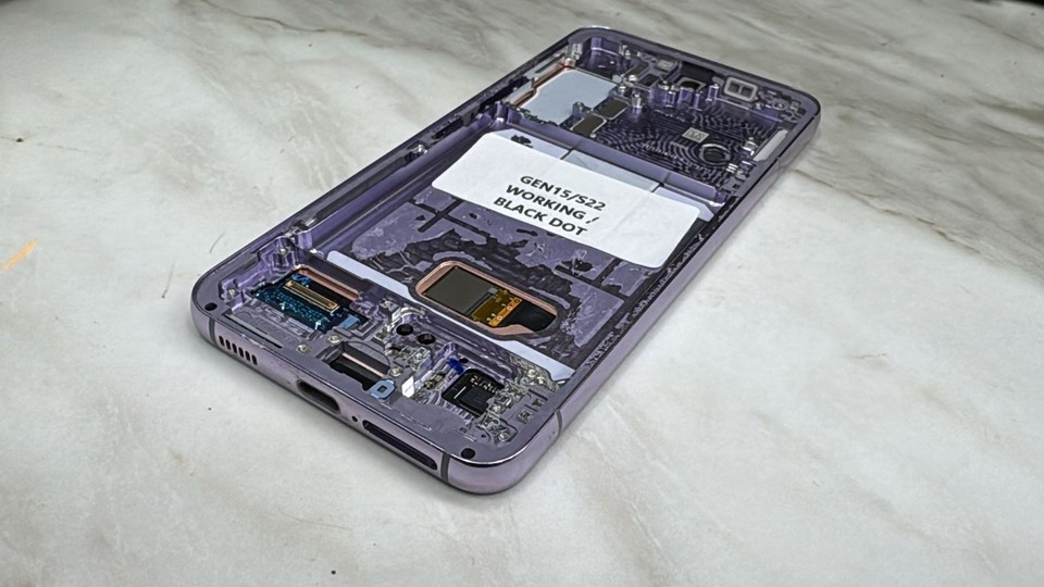 Genuine LCD Touch Screen + Frame Display For Samsung Galaxy S22 5G S901 ...