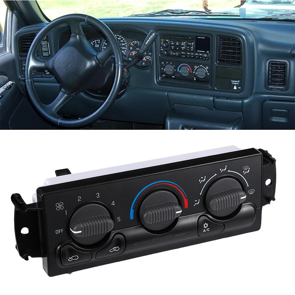 AC Heater Climate Control Module 599-266 For 1999-2002 Chevy Silverado ...