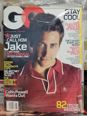 GQ (June 2004) New Bagged USA Warehouse Magazine Inventory in VG/VF ...