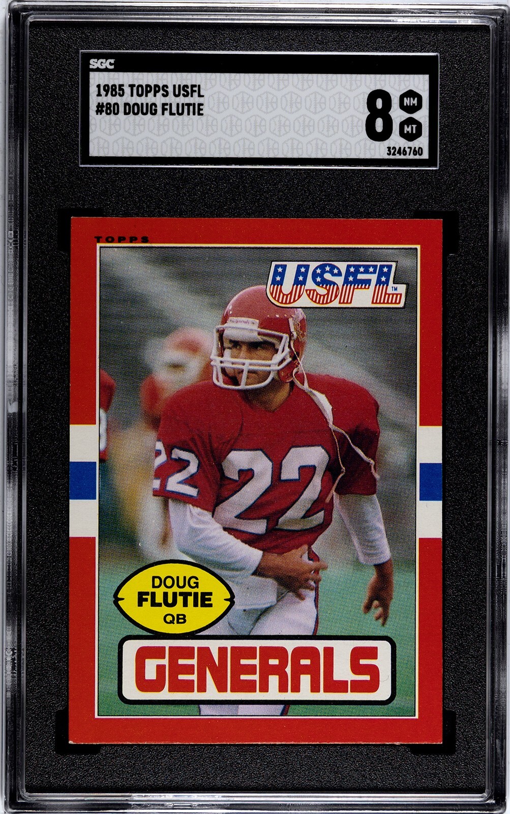 1985 Topps USFL - #80 Doug Flutie (RC) for sale online | eBay