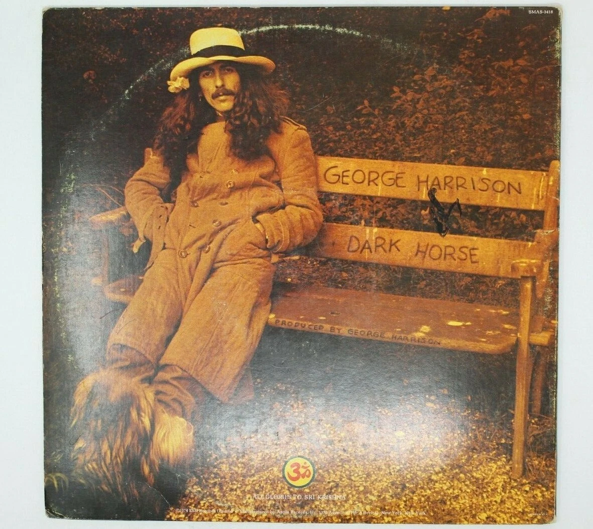 Dark Horse Album Cover George Harrison