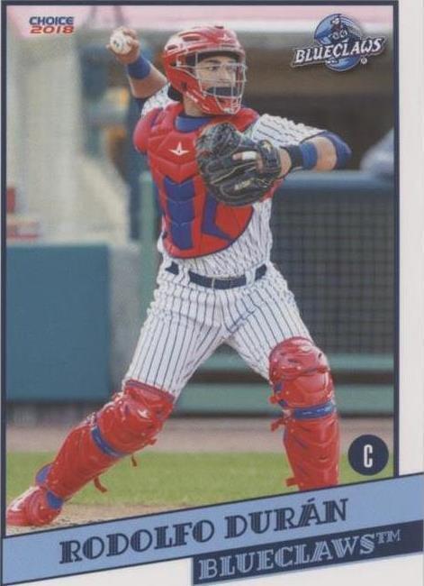 2018 Choice Lakewood Blueclaws - Rodolfo Duran #07 (RC) for sale online ...
